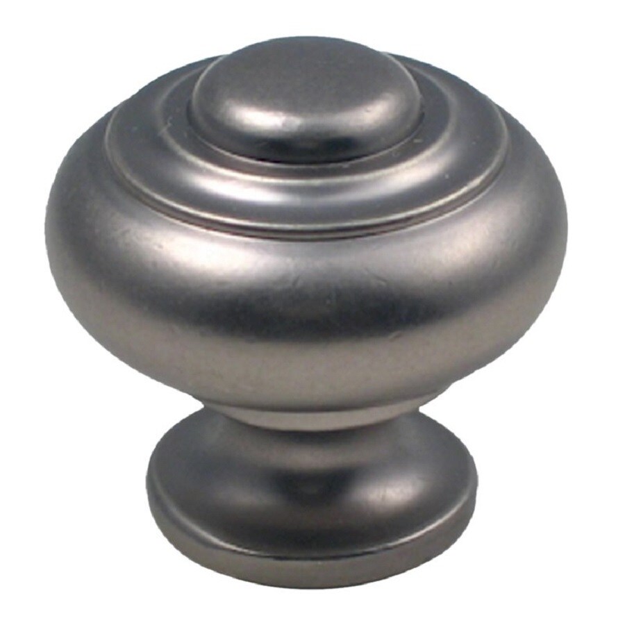 Rusticware Traditional Weathered Pewter Mushroom Cabinet Knob at Lowes.com