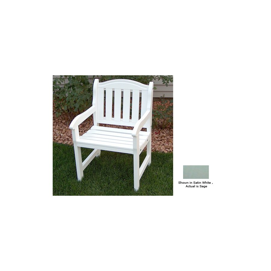 Prairie Leisure Design Wood Patio Chair at Lowes.com