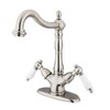 Elements of Design Satin Nickel 2-Handle 4-in Centerset Bathroom Faucet ...