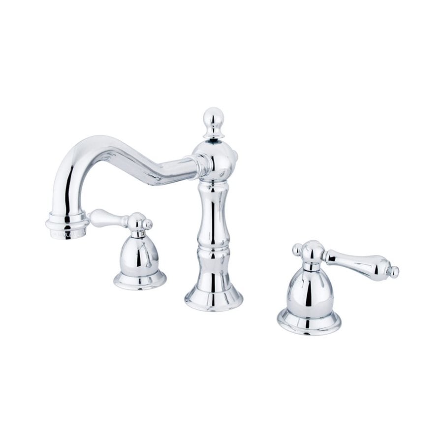 Elements of Design Chrome 2-handle Widespread Bathroom Sink Faucet at ...