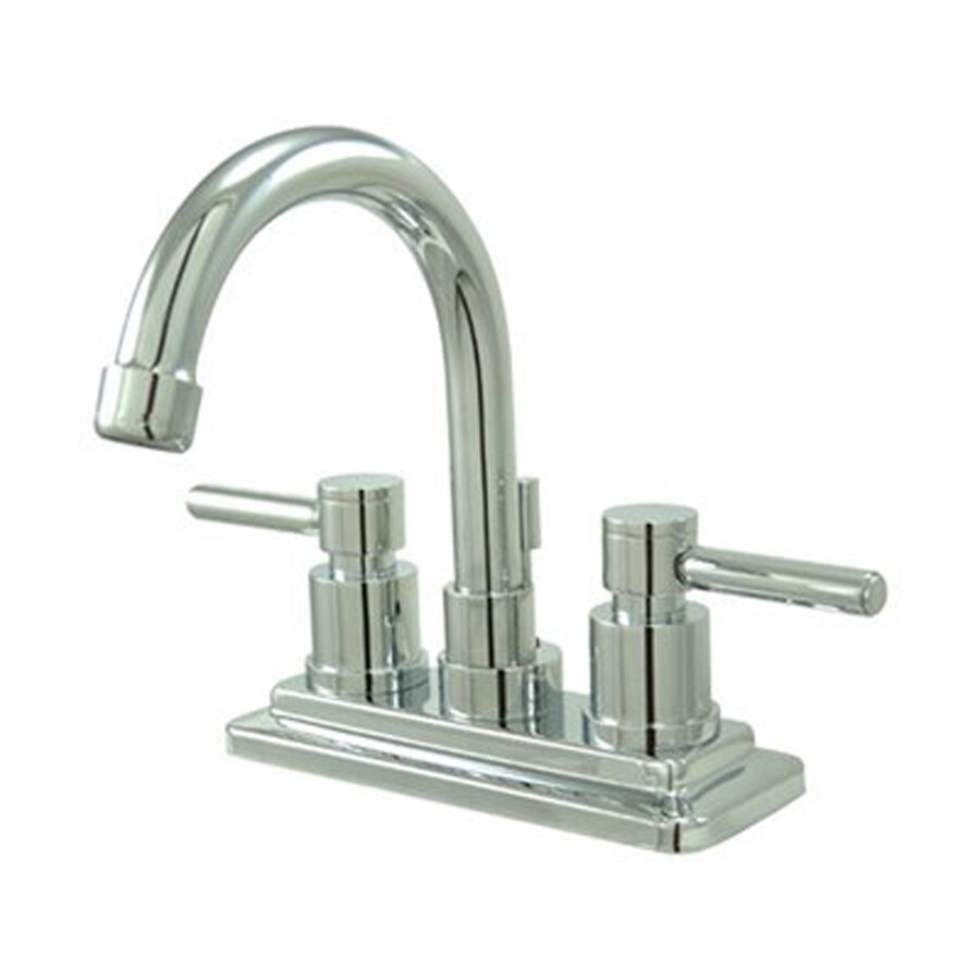 Elements of Design Concord Chrome 2-Handle 4-in Centerset Bathroom ...
