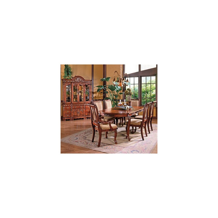 Steve Silver Company Harmony Cherry Dining Set at Lowes.com