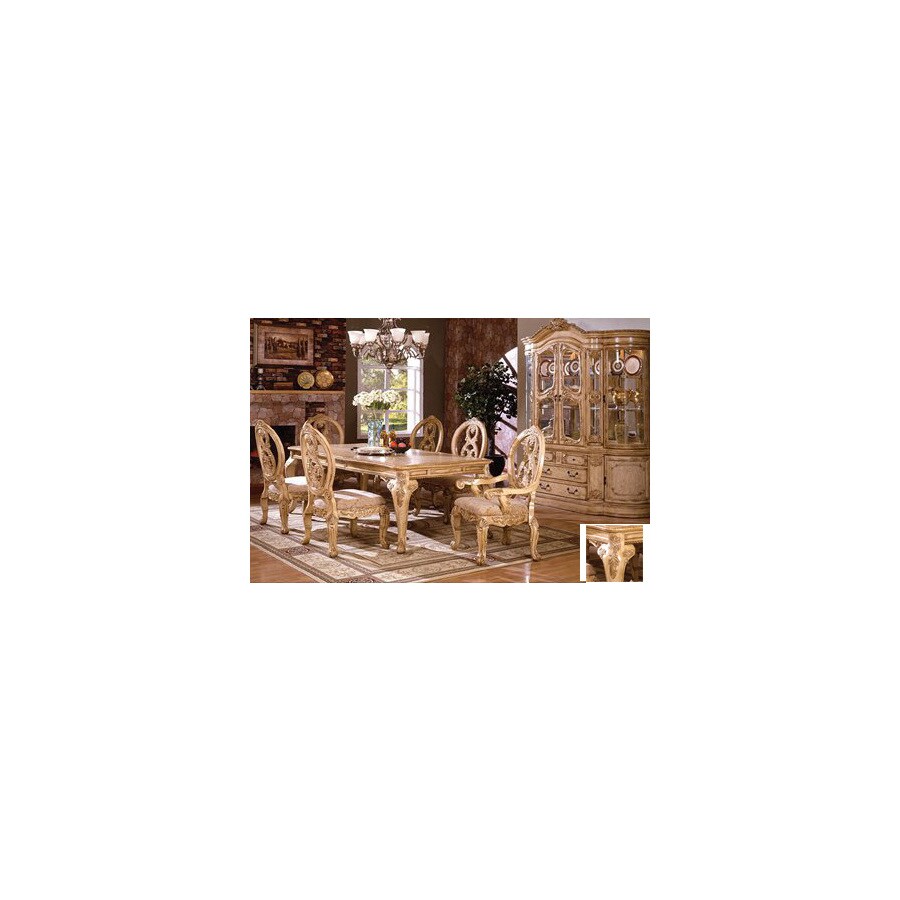 Furniture of America Tuscany Antique White Wash Dining Set at Lowes.com