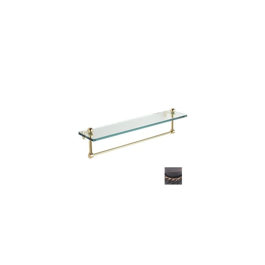 Allied Brass Prestige Regal Venetian Bronze Brass Bathroom Shelf at ...