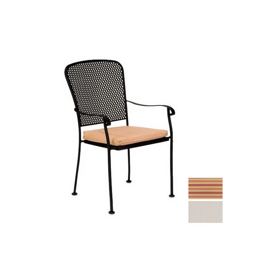 Cascadia Fullerton Wrought Iron Patio Dining Chair at Lowes.com