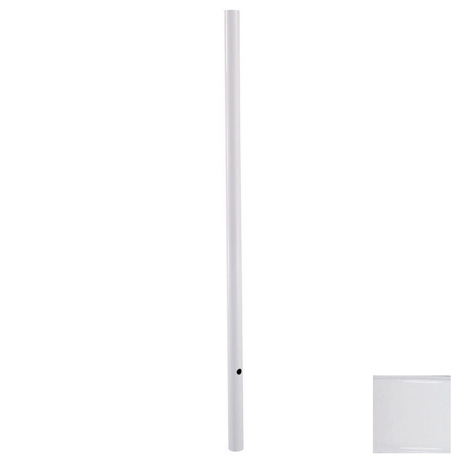 Acclaim Lighting Gloss White 7-ft Post Light Pole at Lowes.com