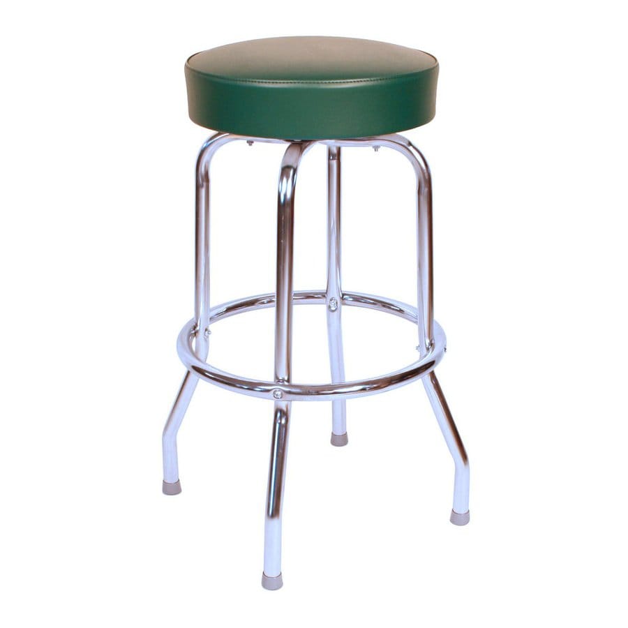 Richardson Seating Floridian Chrome Bar Stool at Lowes.com