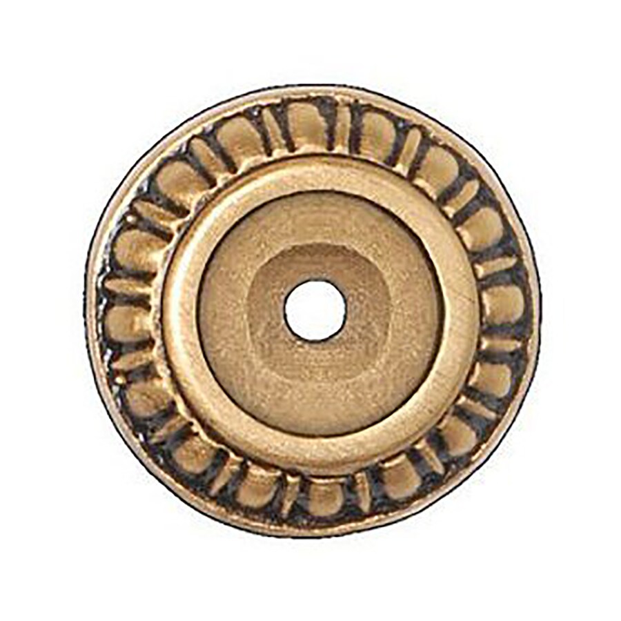 Notting Hill Polished Gold 24k Satin Gold Backplate at Lowes.com