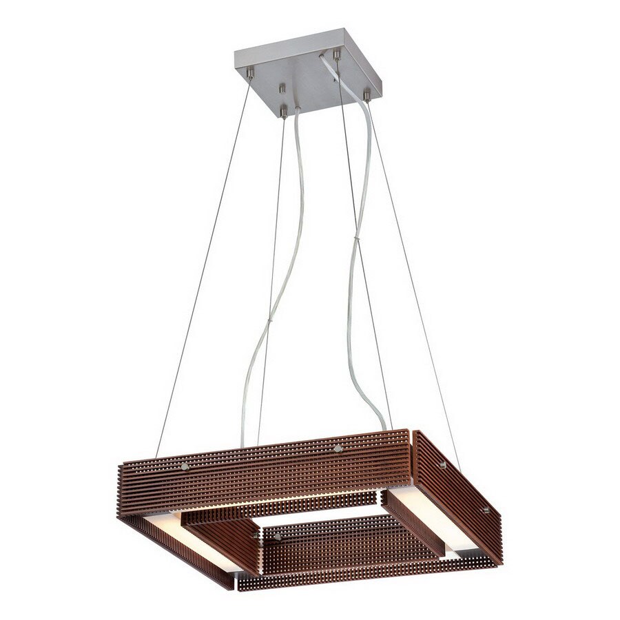 Philips Forecast 16-1/8-in W Axo Satin Nickel Pendant Light at Lowes.com