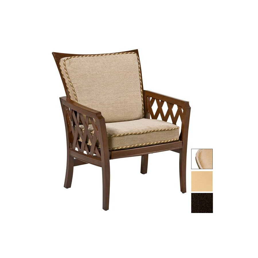 Cascadia Devonshire Cast Aluminum Rocker Patio Dining Chair at Lowes.com