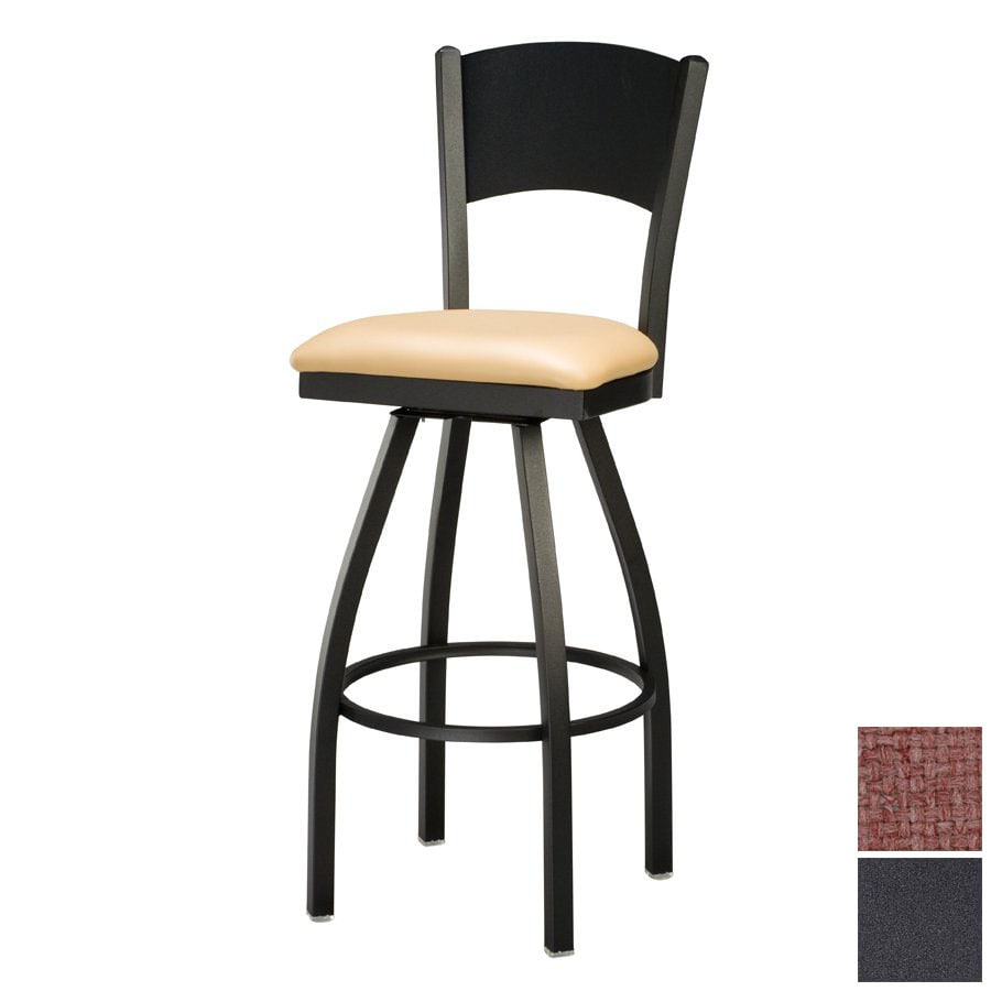 Regal Seating Black 24-in Counter Stool at Lowes.com