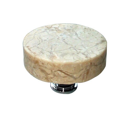 Vine Designs Tuscany Polished Chrome Cylindrical Cabinet Knob in the Cabinet Knobs department at ...