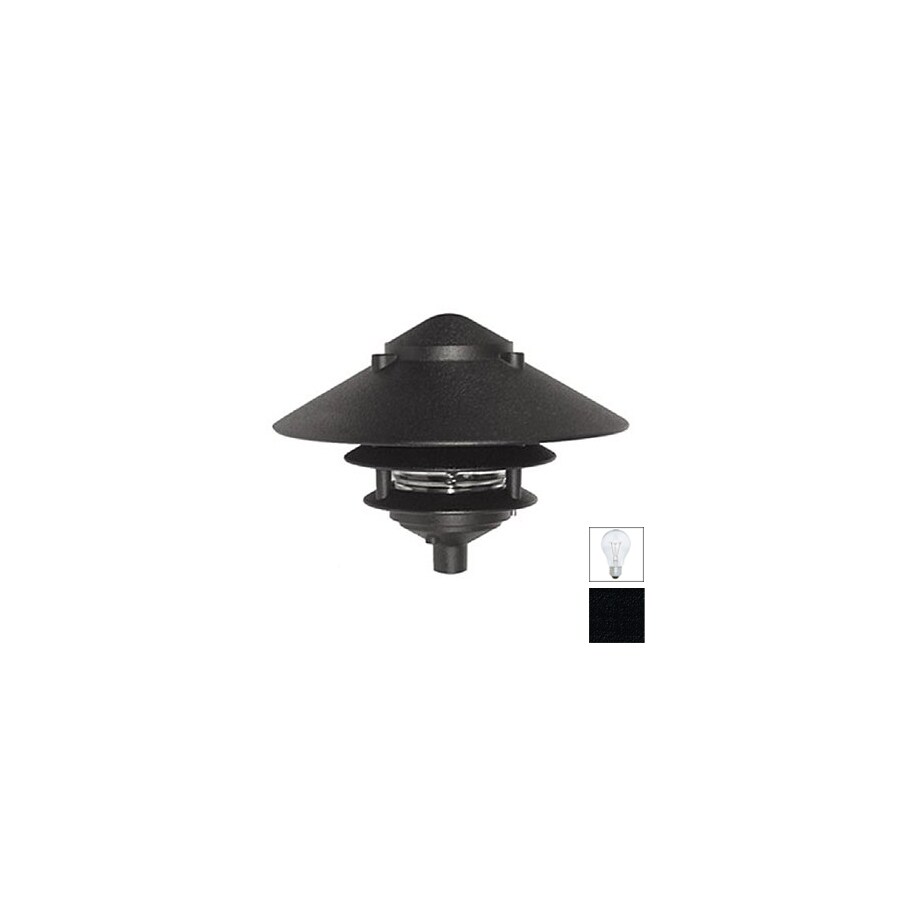 Focus Industries Black Texture 110-Volt Path Lights at Lowes.com