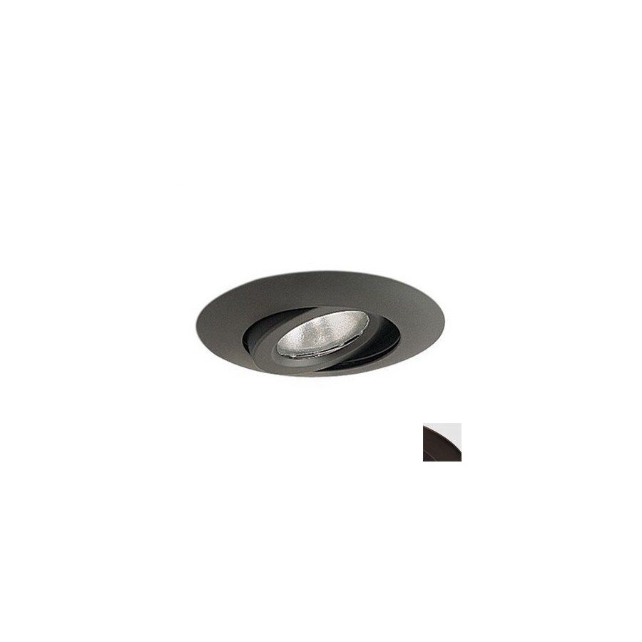 Nora Lighting Bronze Gimbal Recessed Light Trim (Fits Housing Diameter ...