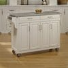 Home Styles White Scandinavian Kitchen Carts at Lowes.com