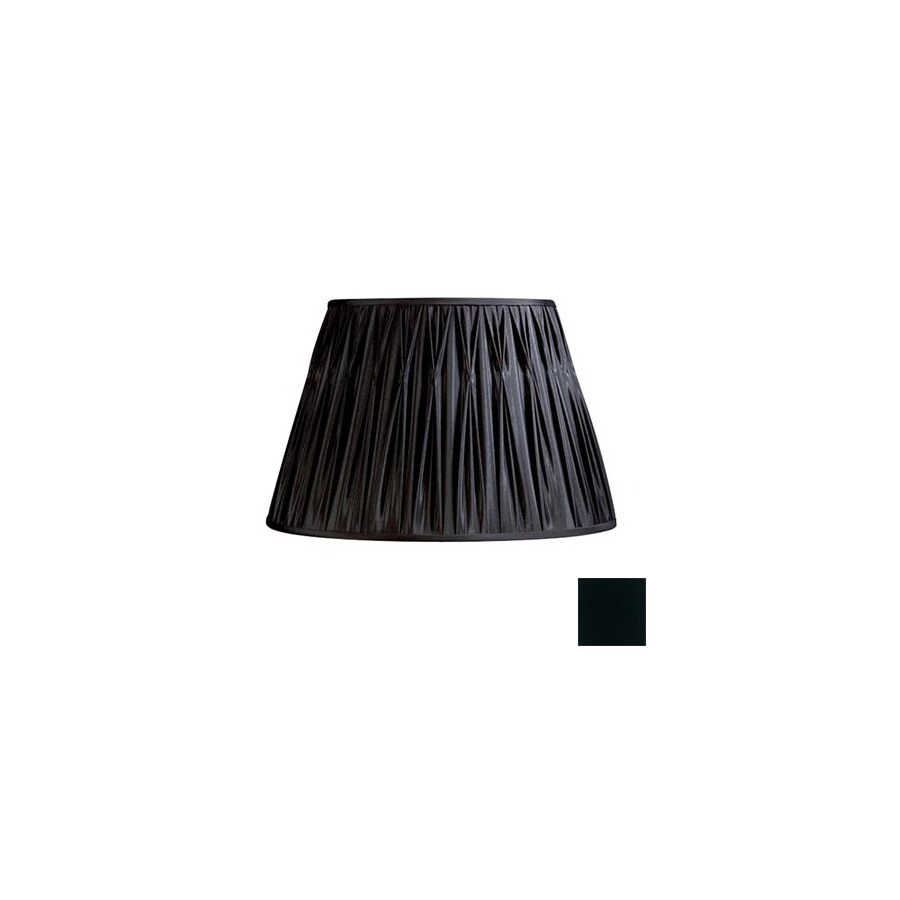 Cascadia Lighting 10-in x 16-in Black Drum Lamp Shade at Lowes.com
