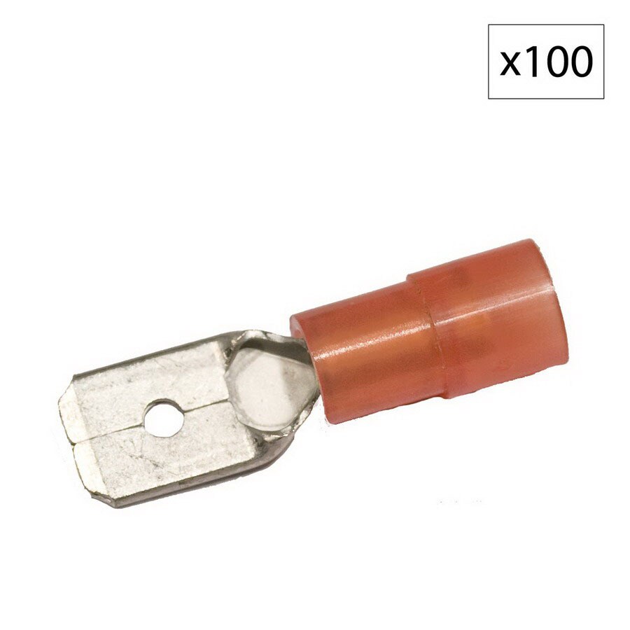 Morris Products 19-Amp 300-Volt Red 1-Wire Connector in the Plugs ...