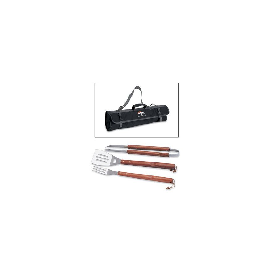 Picnic Time 3-Piece Denver Broncos BBQ Tool Set at Lowes.com