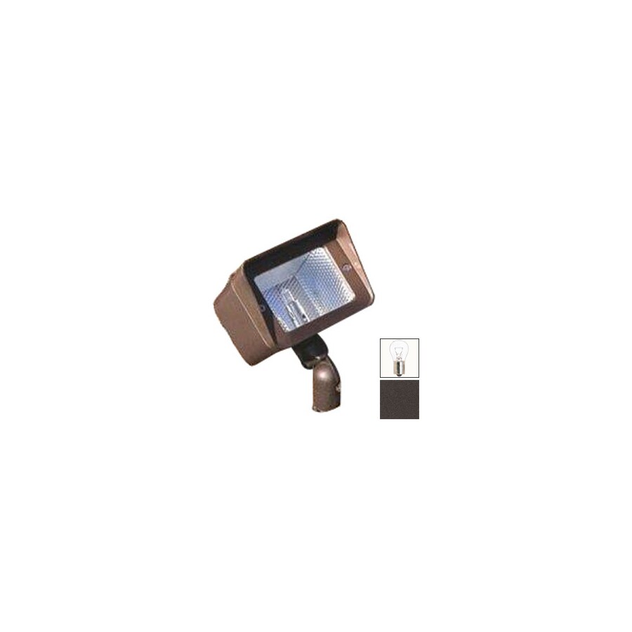Focus Industries Bronze Texture Switch-Controlled Flood Light at Lowes.com
