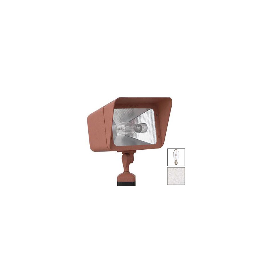 Focus Industries Metal Halide Stucco Switch-Controlled Flood Light at ...