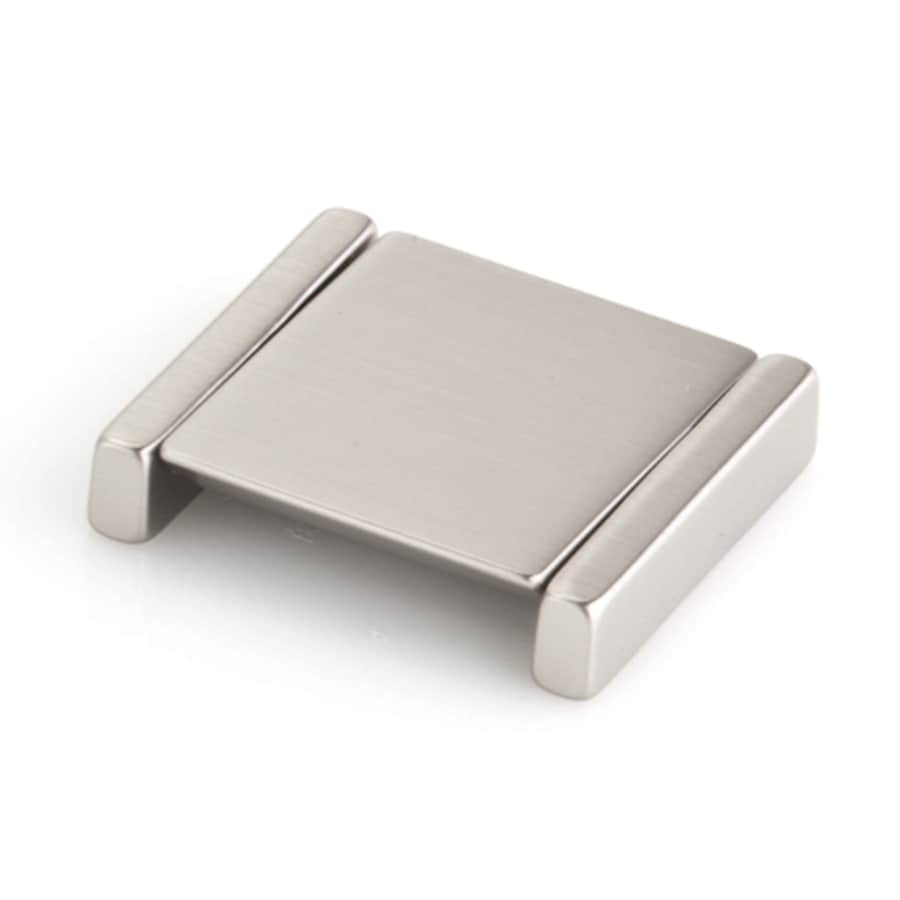 Topex Hardware Italian Designs Satin Nickel Rectangular Cabinet Knob at ...