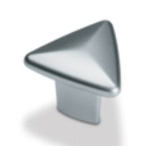 Topex Hardware Contemporary Matte Nickel Triangular Cabinet Knob at ...