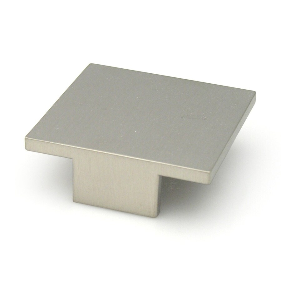 Topex Hardware Contemporary Stainless-Steel Rectangular Cabinet Knob at ...
