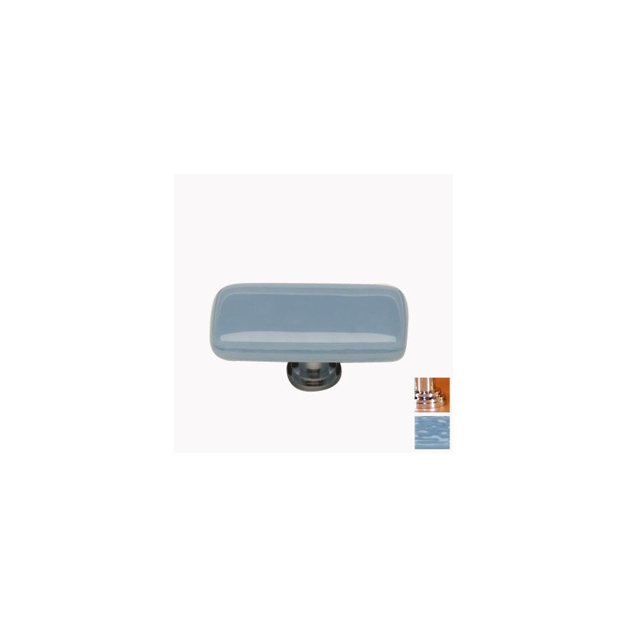 Sietto Sietto LK-406 Polished Chrome Intrinsic Rectangular Large Knob ...