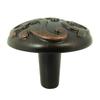 Stone Mill Hardware Ivy Oil-Rubbed Bronze Round Cabinet Knob at Lowes.com