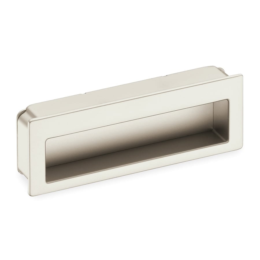 Schwinn 3-3/4-in Center to Center Satin Nickel Rectangular Cabinet Pull ...