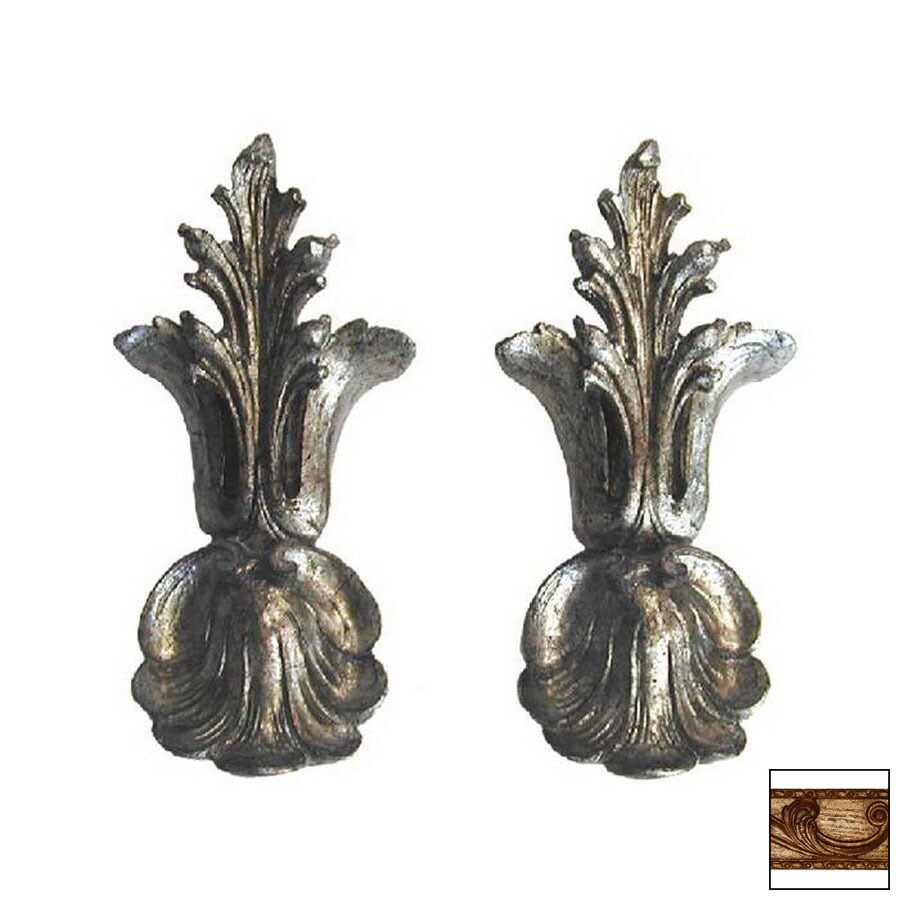 Hickory Manor House Gold Leaf Curtain Holdback at Lowes.com
