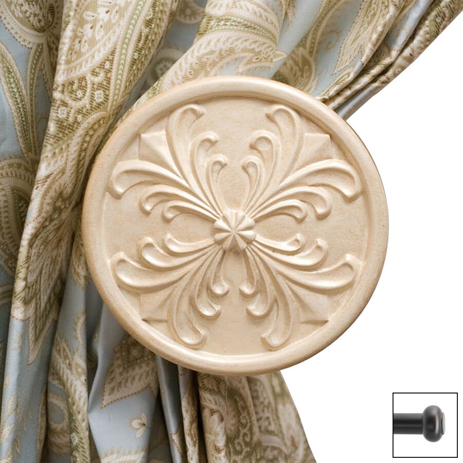 Gould New York Black Curtain Holdback at Lowes.com