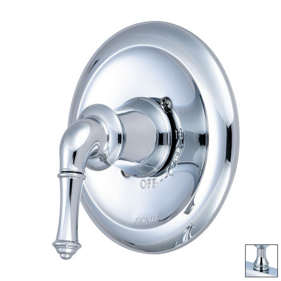 Pioneer Industries Chrome Tub/Shower Trim Kit at Lowes.com