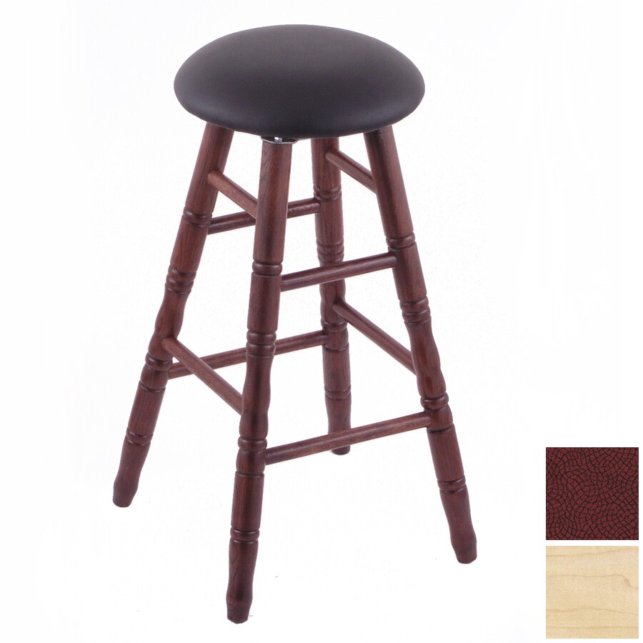 Holland Domestic Hardwood Series Natural Maple 30-in Swivel Bar Stool ...