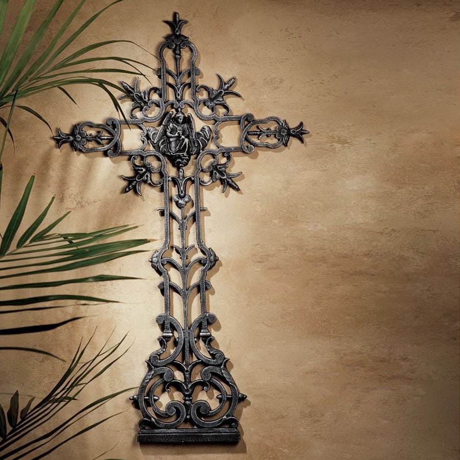 Design Toscano 18.5-in W x 32-in H Spiritual and Religious Metal Wall ...