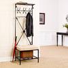Boston Loft Furnishings Black 12-Hook Coat Stand at Lowes.com