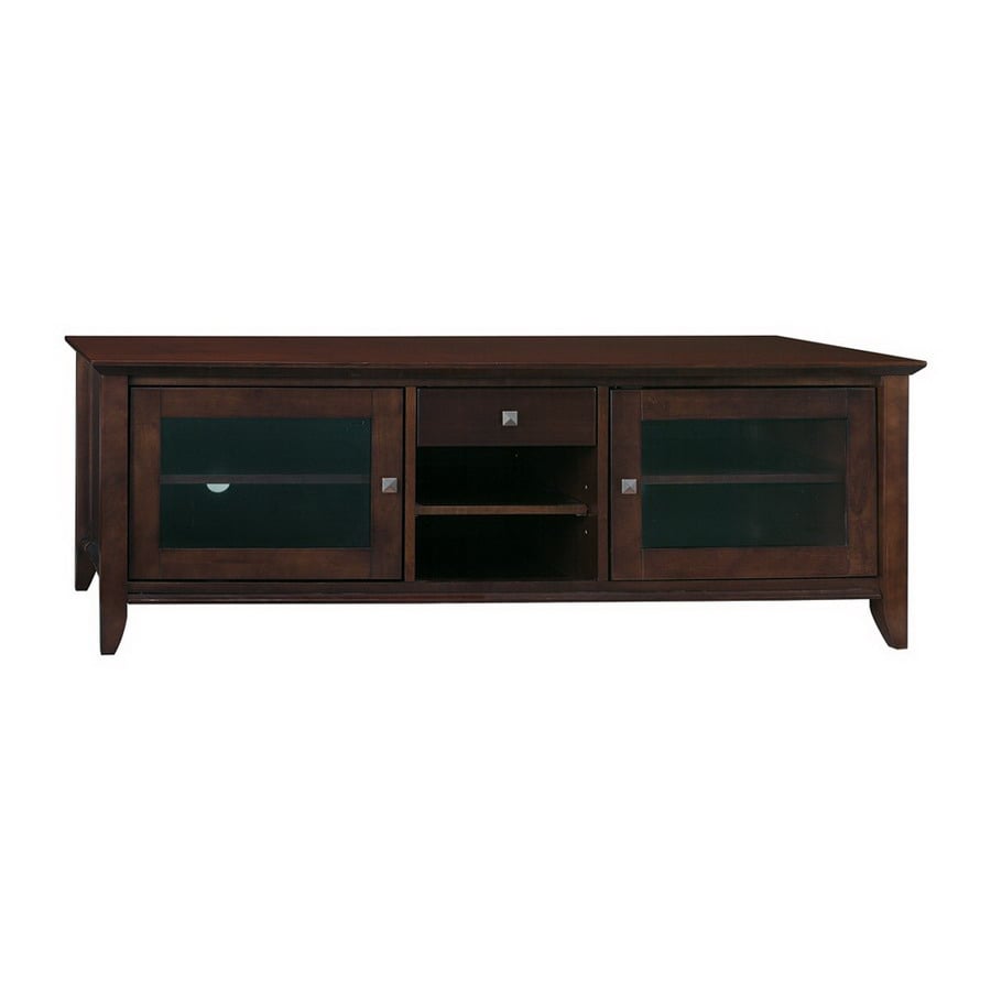 Bush Furniture Sonoma Mocha Cherry Veneer Television Stand at Lowes.com