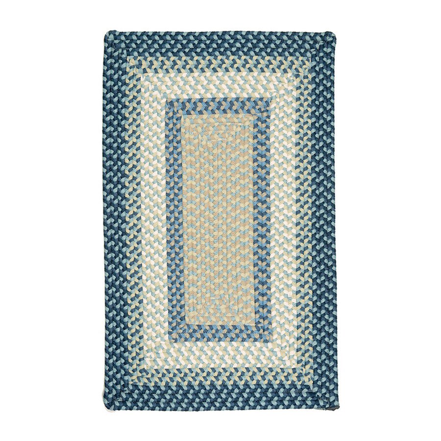 Colonial Mills Montego 120-in x 120-in Square Multicolor Transitional ...