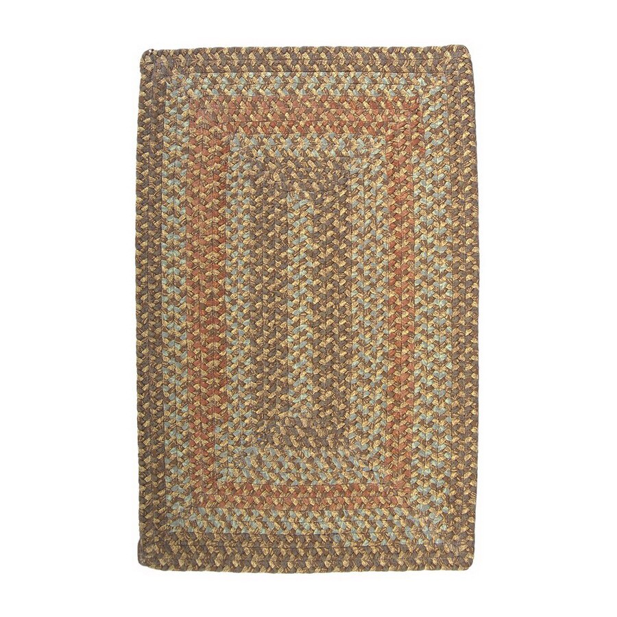 Colonial Mills Valencia 10-ft x 10-ft Square Multicolor Transitional ...
