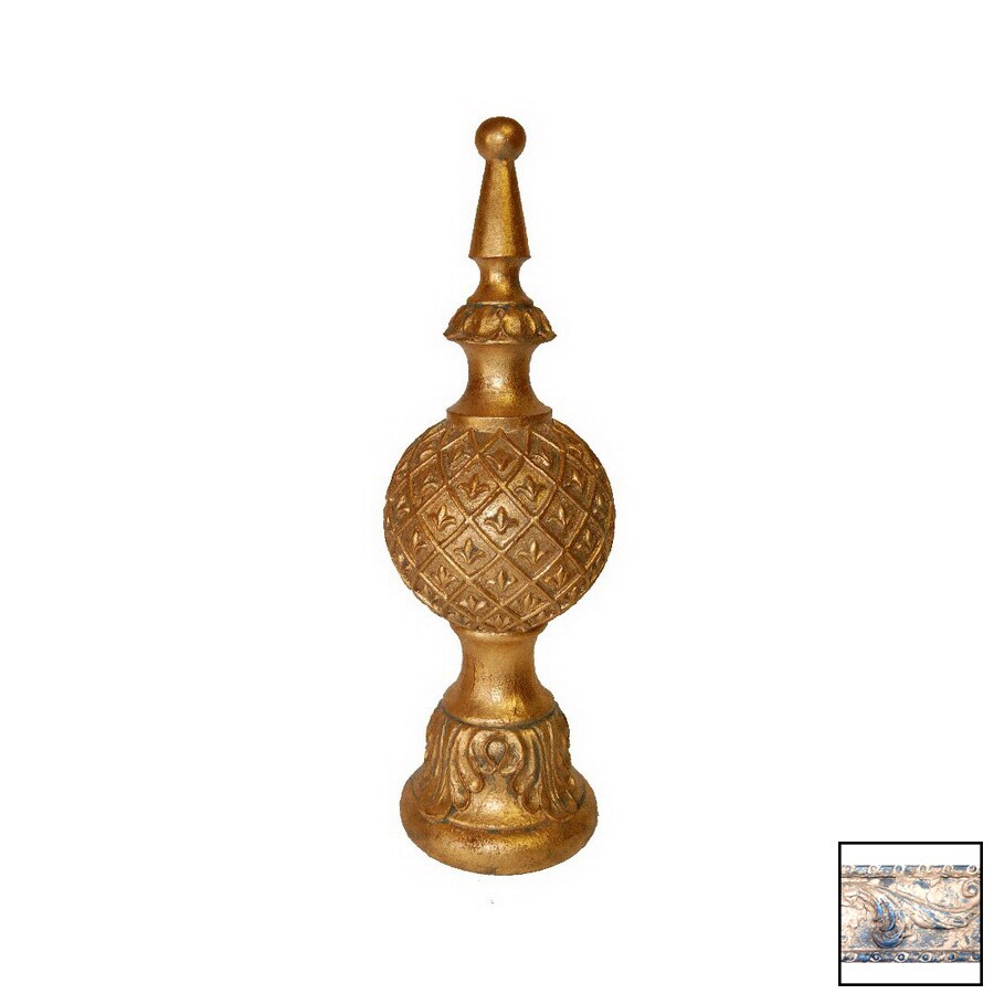 Hickory Manor House Heritage Blue Lamp Finial at Lowes.com
