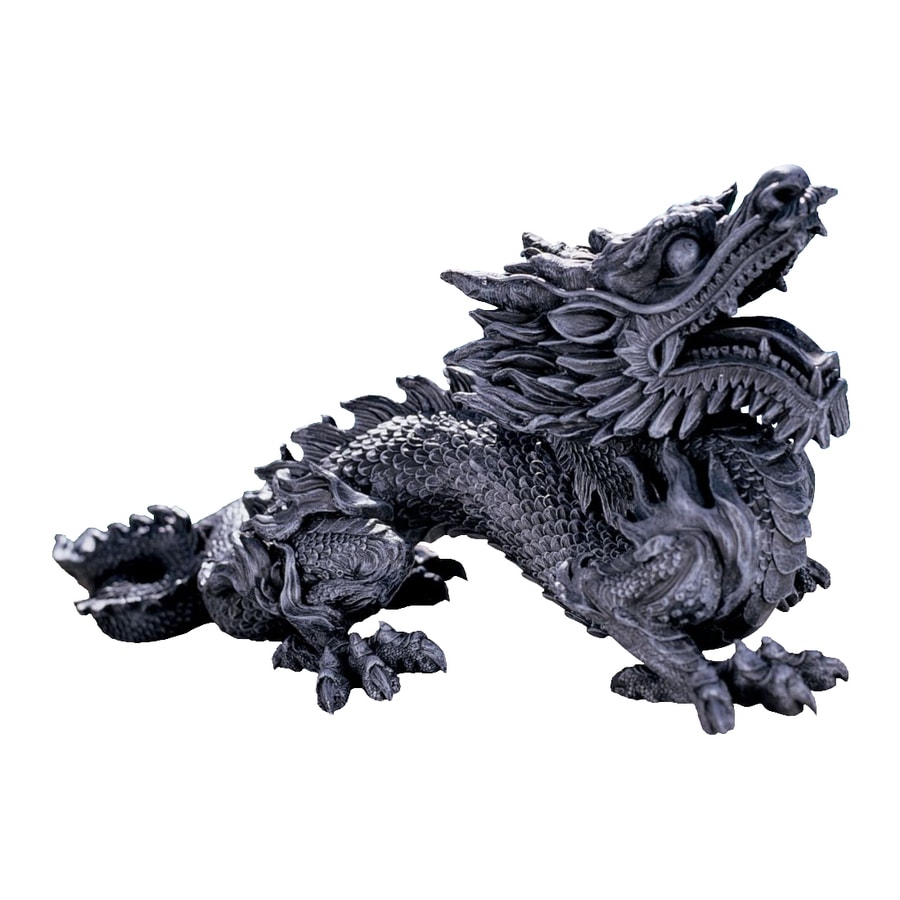 Design Toscano Benevolent Asian Dragon 10-in Garden Statue at Lowes.com