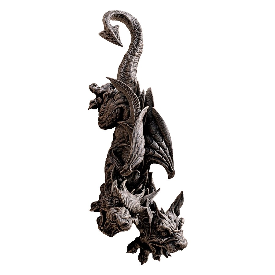 Design Toscano Double Trouble Hanging Gargoyle 24-in Dragon Garden ...