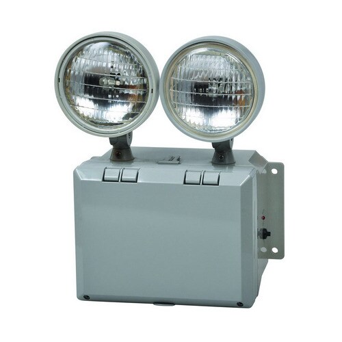 MORRIS Incandescent Hardwired Emergency Light at Lowes.com