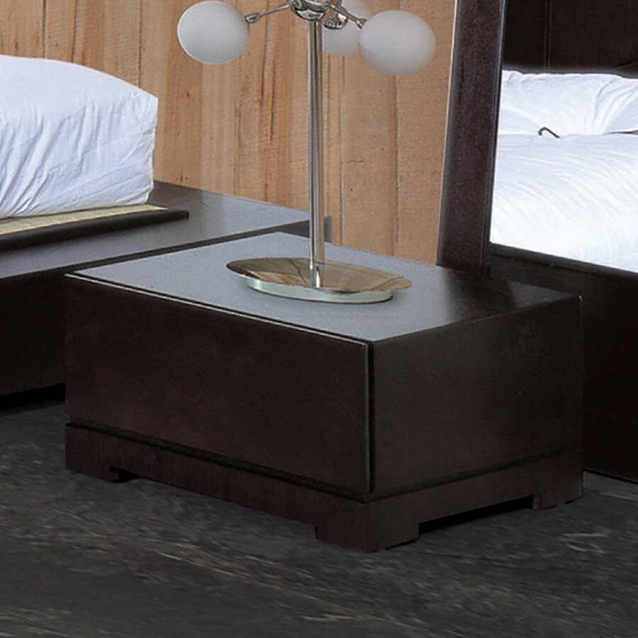 Beverly Hills Furniture Zen Espresso Nightstand at Lowes.com