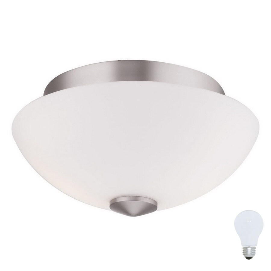 Philips Forecast 3-Light Satin Nickel Flush Mount Light at Lowes.com