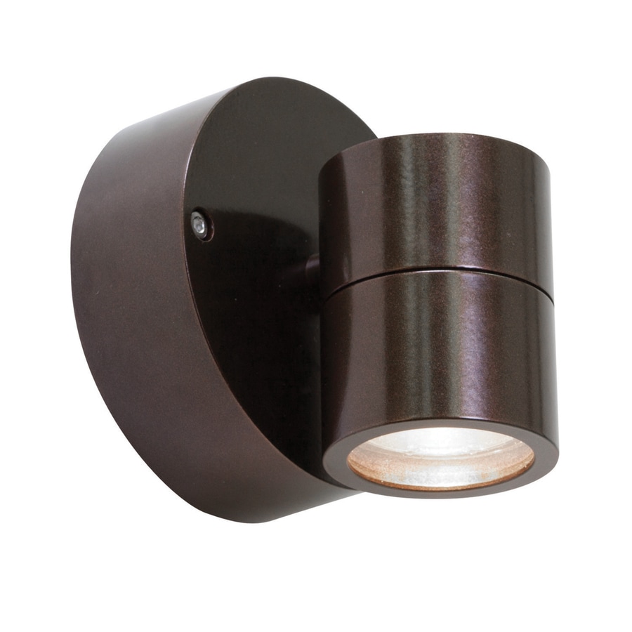 Access Lighting KO 4.25-in H Bronze Gu10 Pin Base Outdoor Wall Light at ...