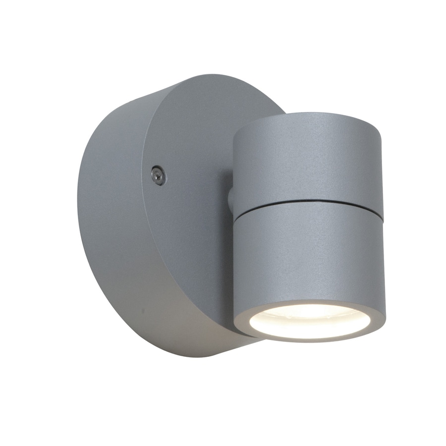 Access Lighting KO 4.25-in H Satin Gu10 Pin Base Outdoor Wall Light at ...