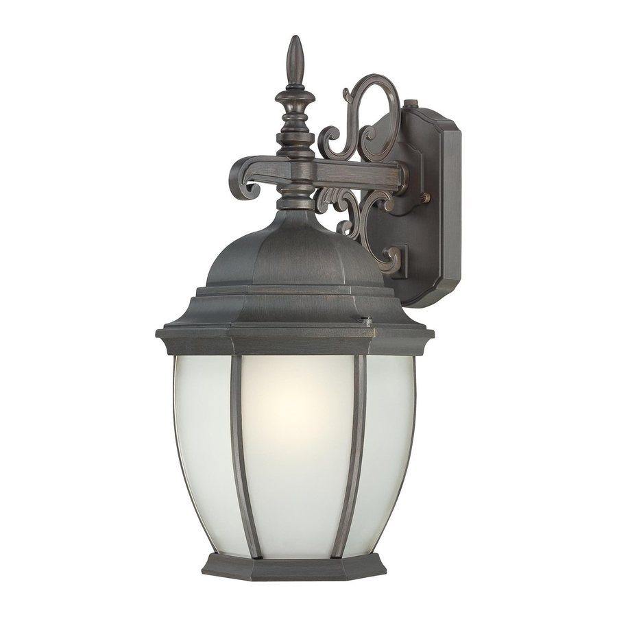 Thomas Lighting Convington 18-in H Painted Bronze Gu24 Pin Base Outdoor ...