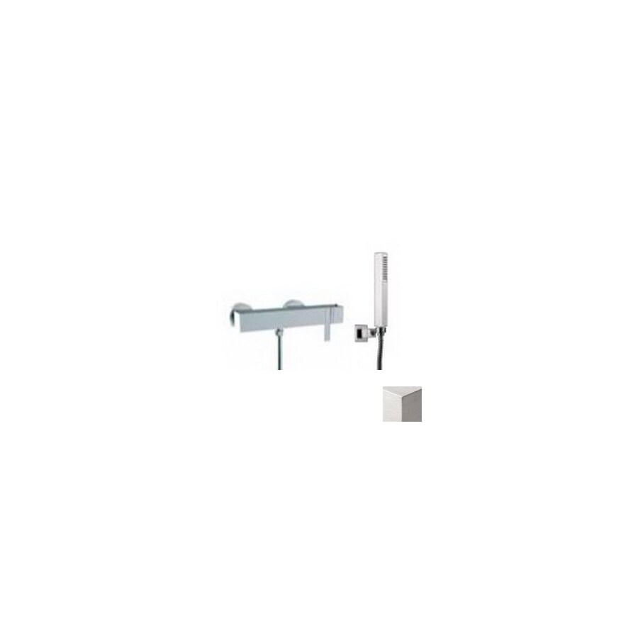 Nameeks Brick Brushed Nickel 1-Handle Fixed Wall Mount Tub Faucet at ...