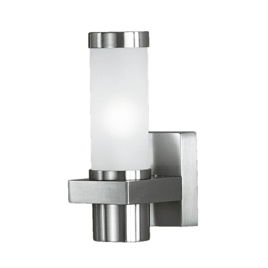 EGLO Konya 9-in H Nickel G9 Pin Base Outdoor Wall Light at Lowes.com
